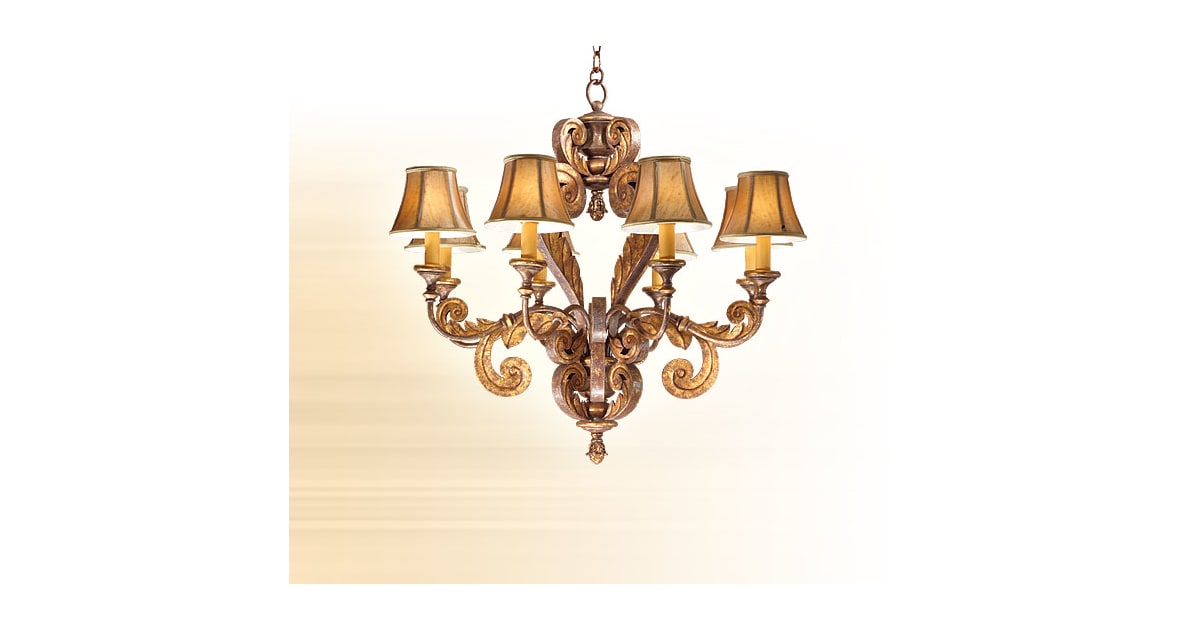 Corbett Lighting 20-08 Eight Light Up Lighting Chandelier from the La ...