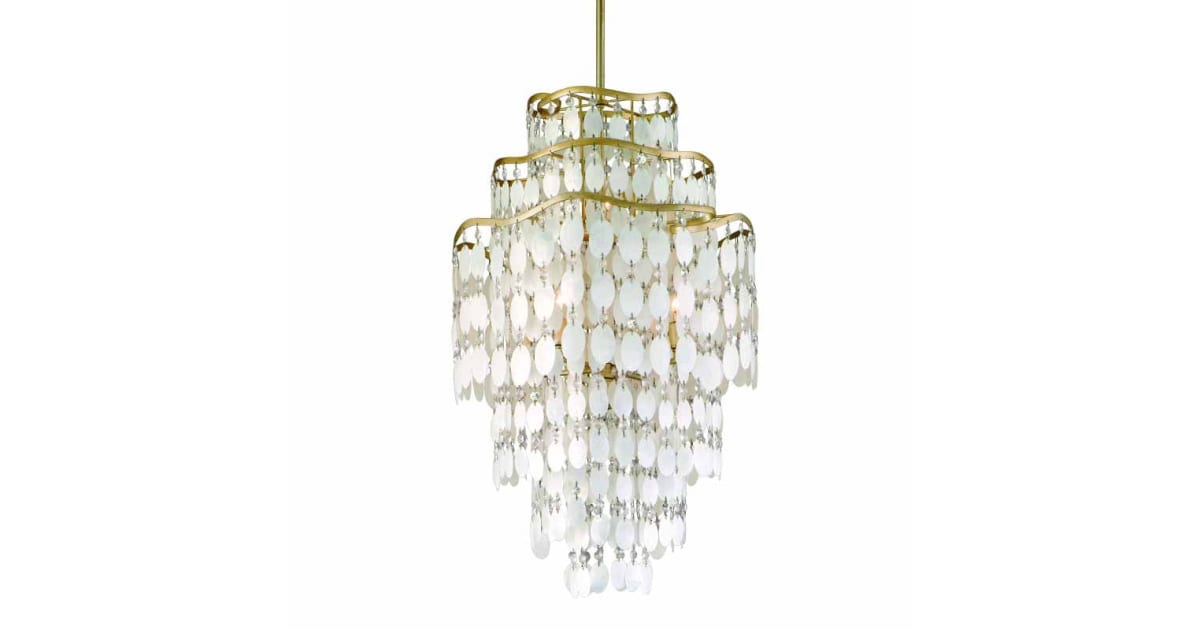 Corbett Lighting 109-47-CPL Dolce 7 Light 20" Wide Chandelier with ...