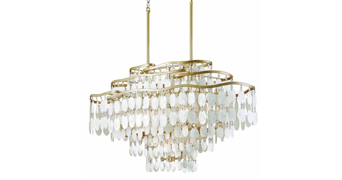Corbett Lighting 109-512-CPL Dolce 12 Light 42" Wide Chandelier with ...