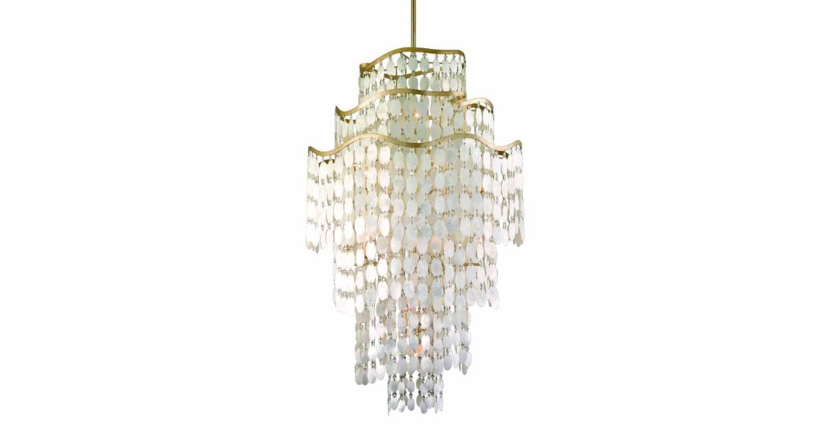 Corbett Lighting 109-719-CPL Dolce 19 Light 36" Wide Chandelier with ...
