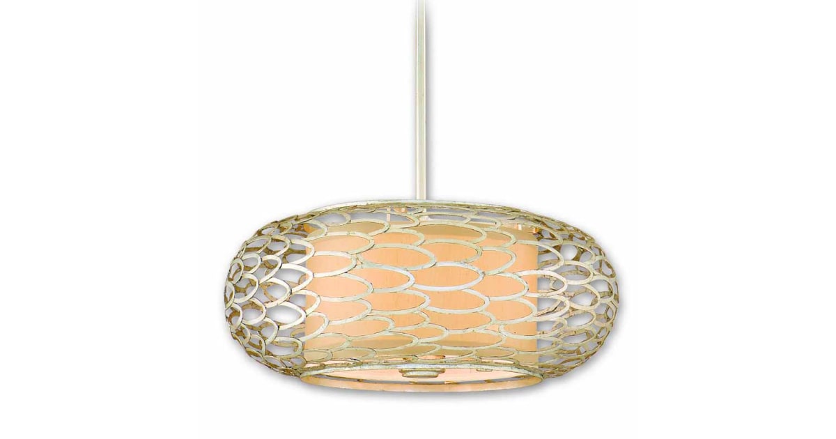 Corbett Lighting 127-43 Cesto Convertible 3 Light 18" Wide Drum ...