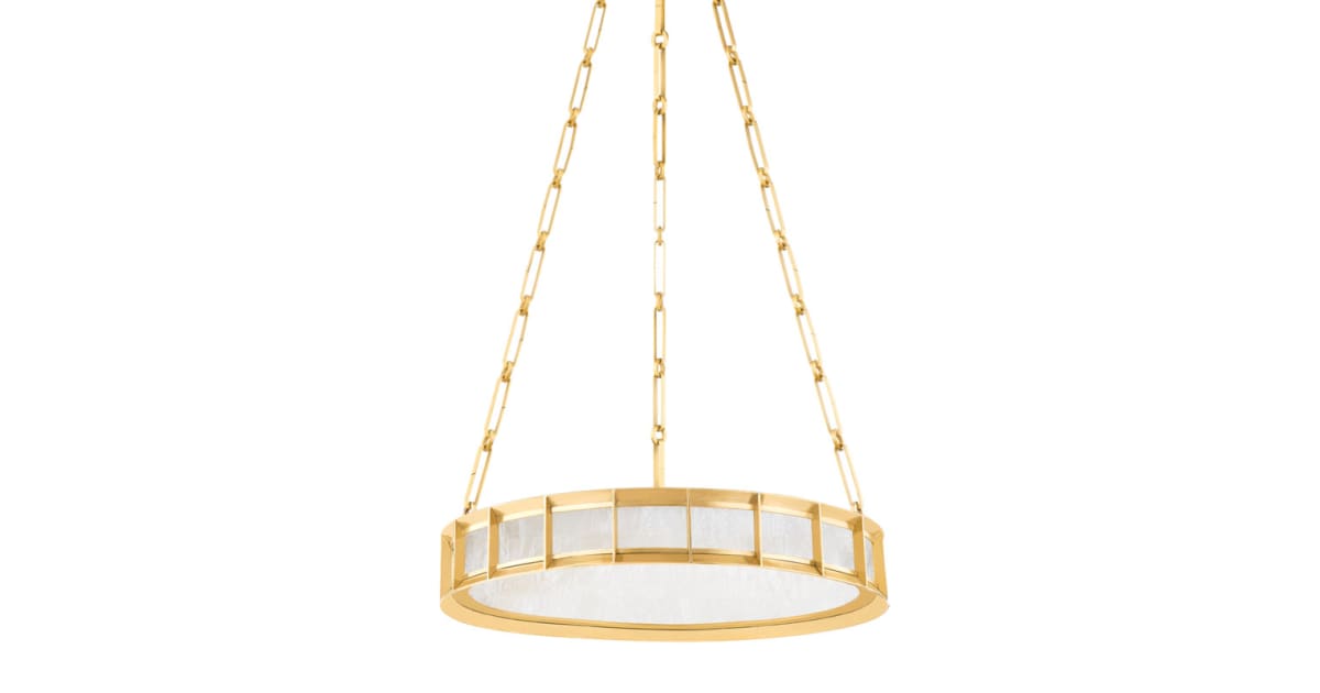 Corbett Lighting 346-20-VB Leda 20" Wide Ring Chandelier | Ferguson Home