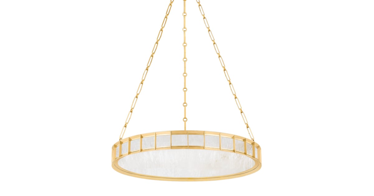 Corbett Lighting 346-30-VB Leda 30" Wide Ring Chandelier | Ferguson Home