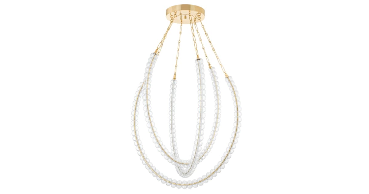 Corbett Lighting 355-48-VB Celeste 48" Wide Abstract Chandelier | Ferguson Home
