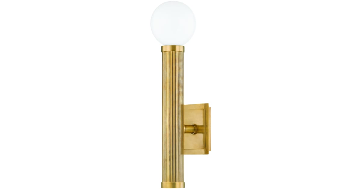 Corbett Lighting 373-01-VB Pienza 20" Tall Wall Sconce | Ferguson Home