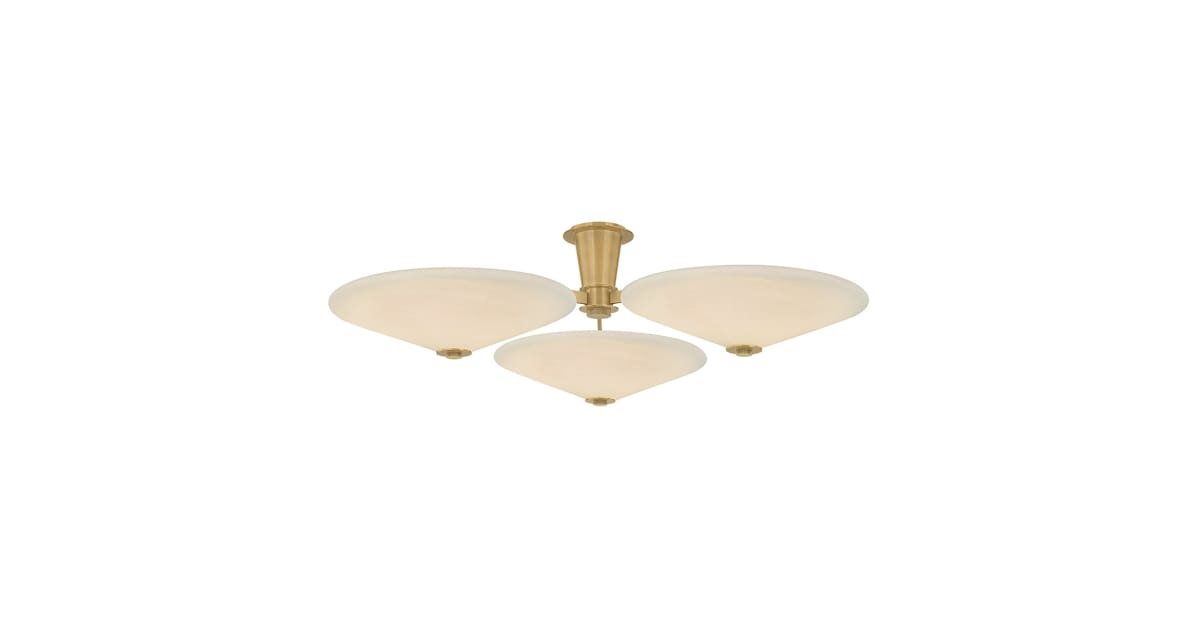 Corbett Lighting 521-45-VB Cologne 45" Wide LED Semi-Flush Ceiling ...