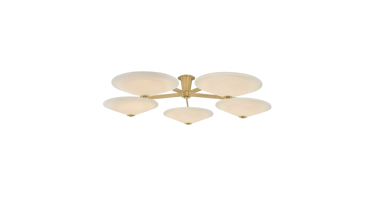 Corbett Lighting 521-60-VB Cologne 60" Wide LED Semi-Flush Ceiling ...