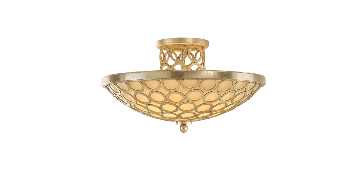 Corbett Lighting 72-33 3 Light Semi Flush Ceiling Fixtures from the ...