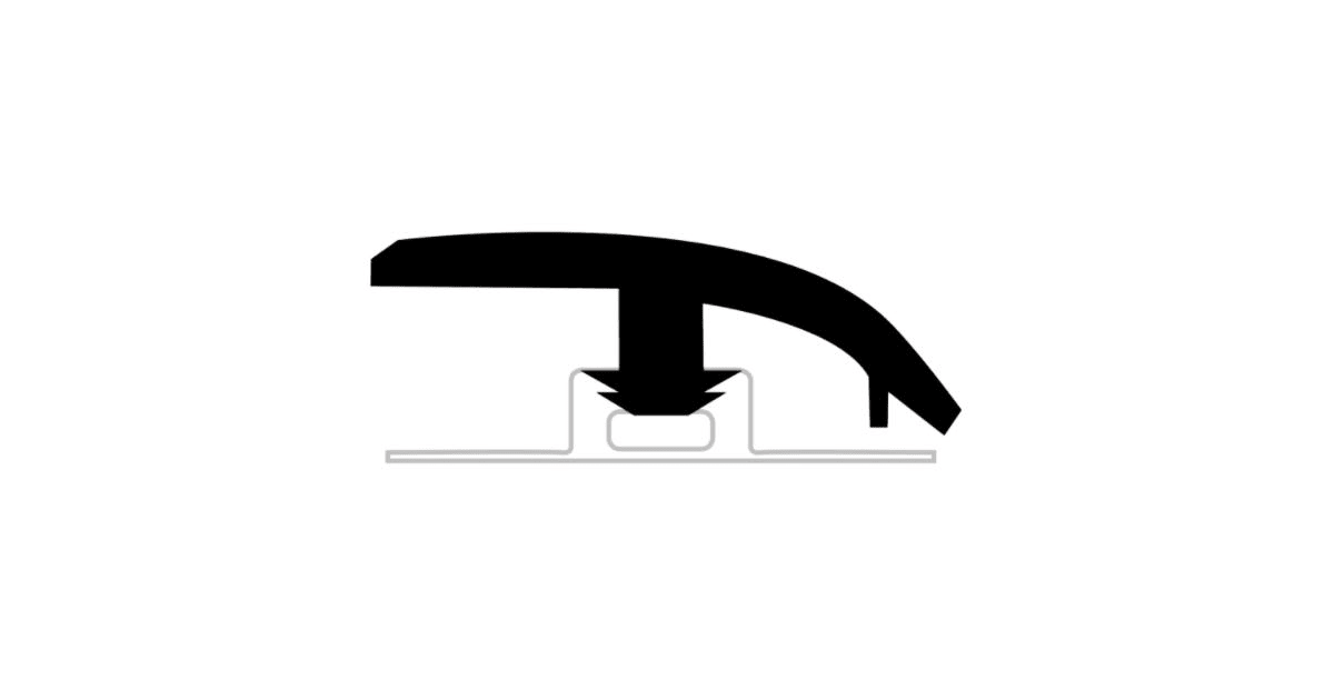 COREtec 01V70-00765 94" Reducer for the Plus Enhanced Planks Collection ...