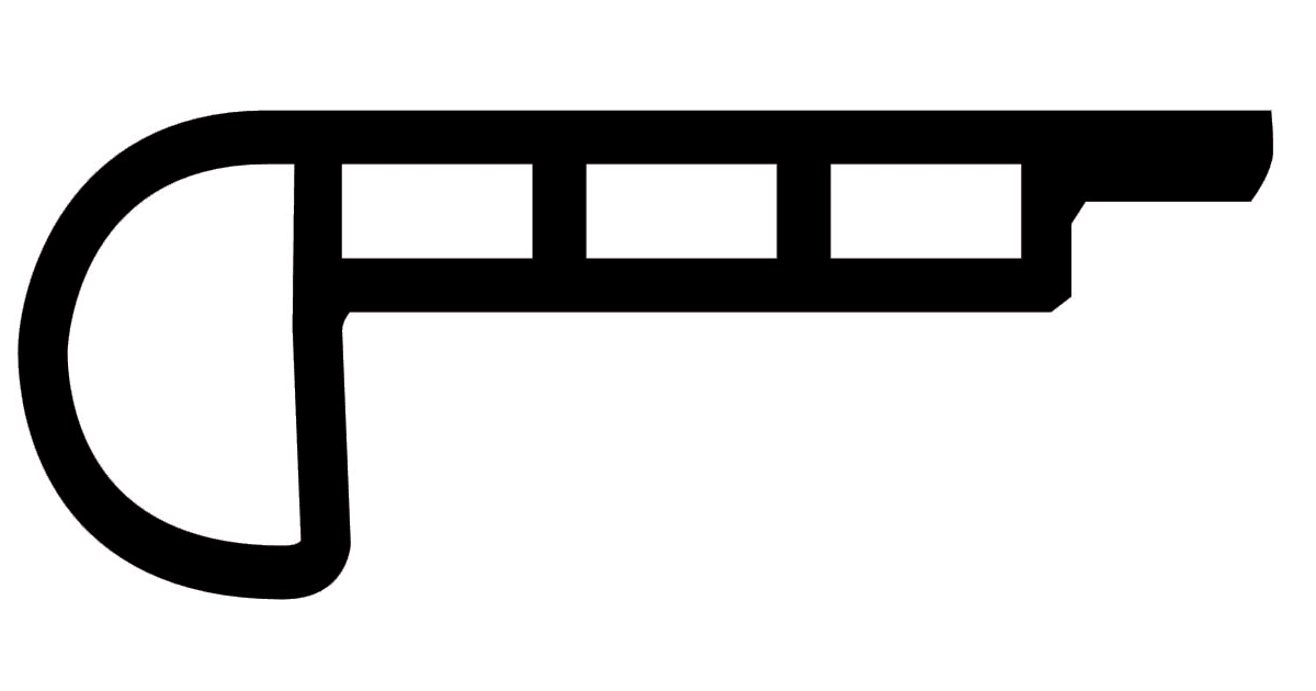 COREtec 02V17-02095 94" Stair Nose for the Pro Plus Enhanced HD ...