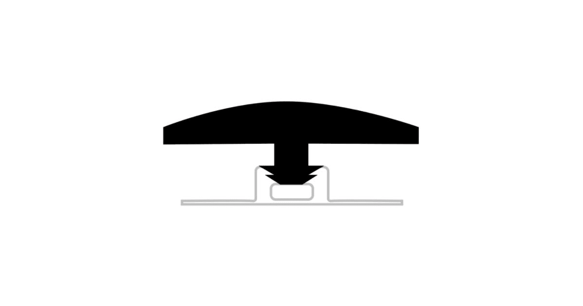 COREtec 02V62-00765 94" T-Molding for the Plus Enhanced Planks ...