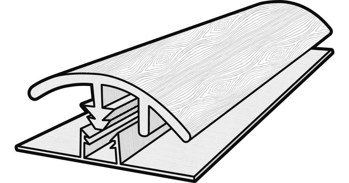 COREtec 06V28-02908 COREtec Premium 94" x 1" Vinyl Floating or Glue ...