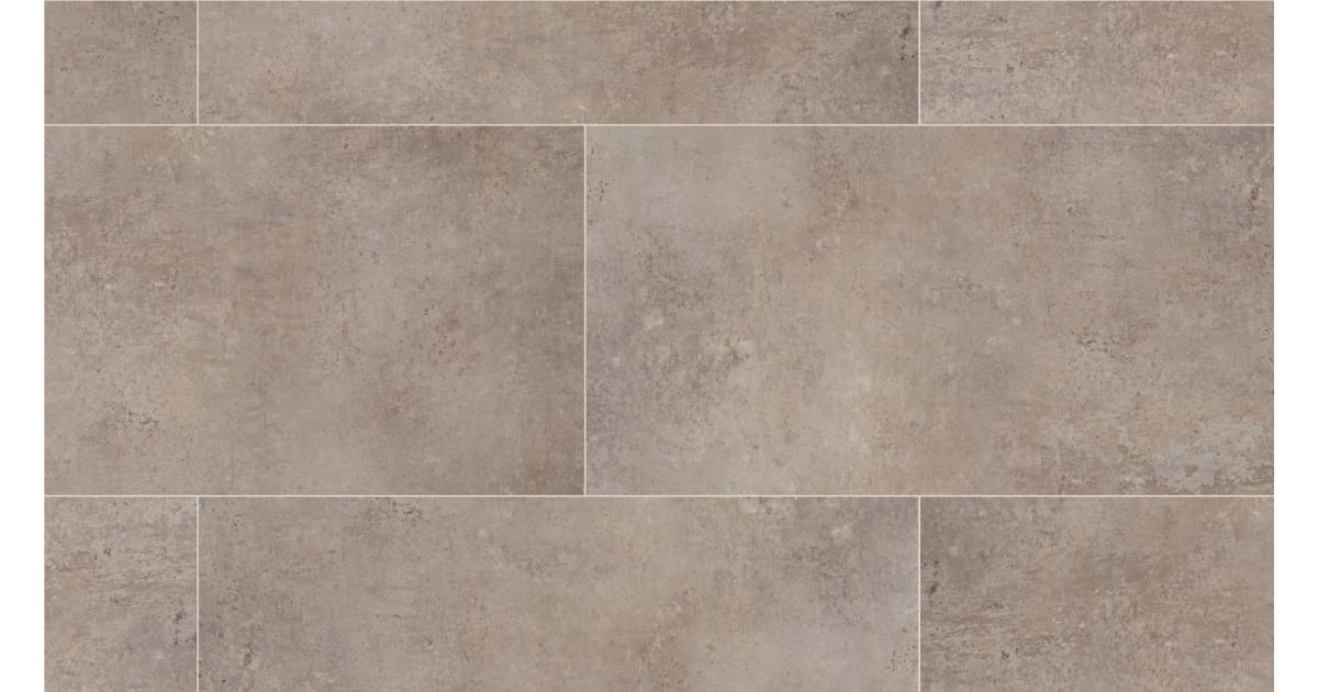 COREtec VV568-18361 Stone 19" x 37" Textured Vinyl Flooring - Sold by ...