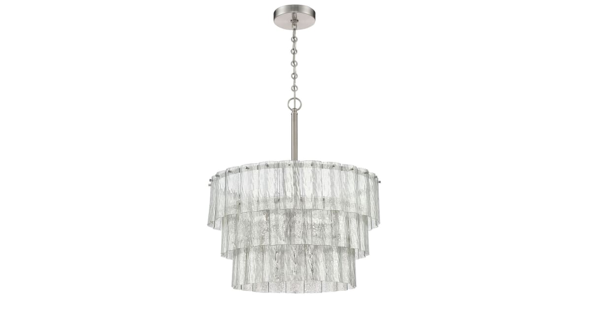 Craftmade 48696-BNK Museo 9 Light 24" Wide Drum Chandelier | Ferguson Home