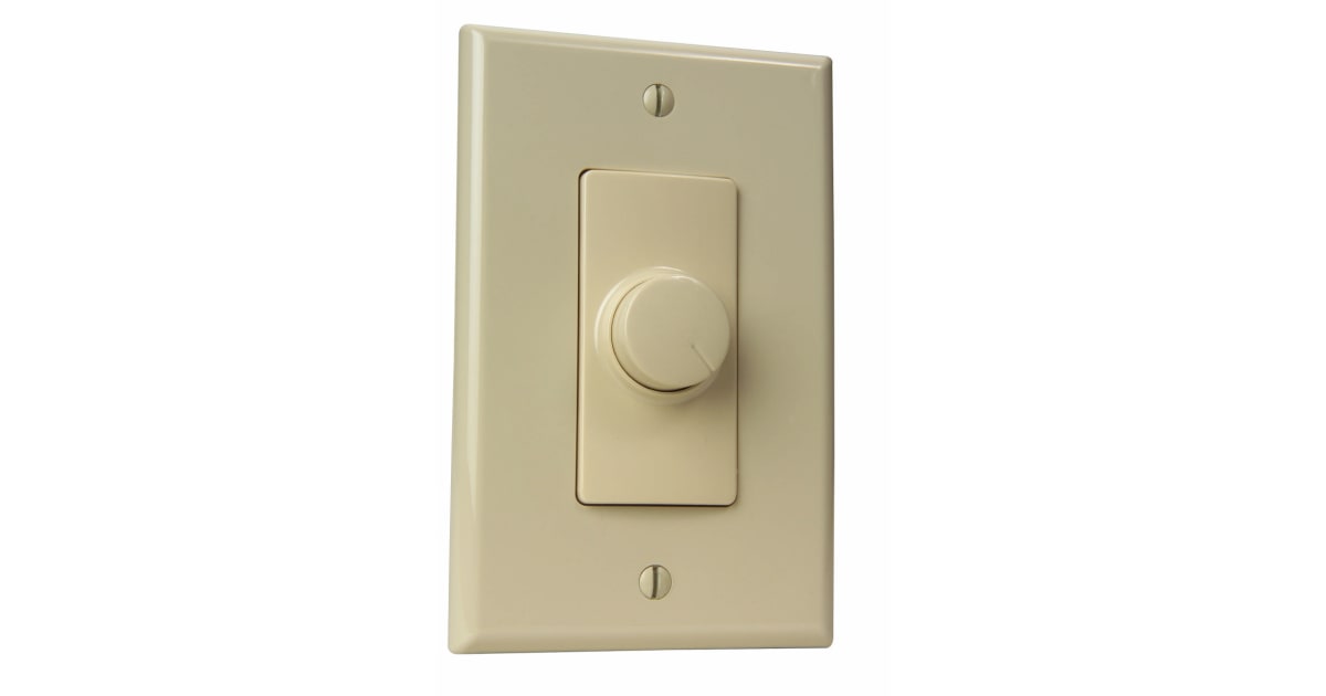 Craftmade CM-RTL-AL Variable Wall Light Control with Turn Knob ...