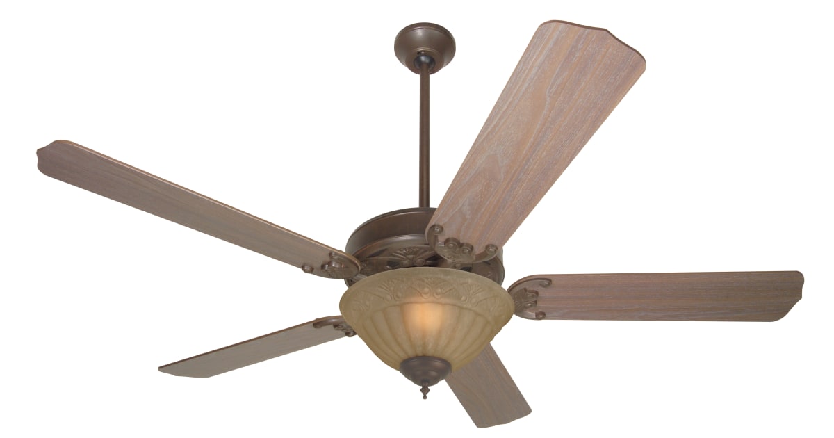 Craftmade 52 Inch Five Blade Traditional / Classic Ceiling Fan from the ...