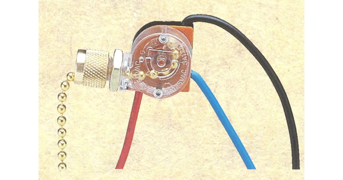 Craftmade LST-303-PB Replacement 3-Way Light Kit Switch for Craftmade ...