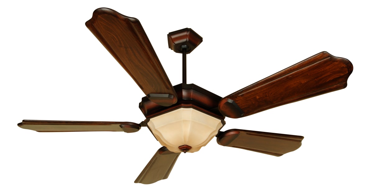 Craftmade PA56OBMA Craftsman Ceiling Fan with Integrated Light Kit and ...