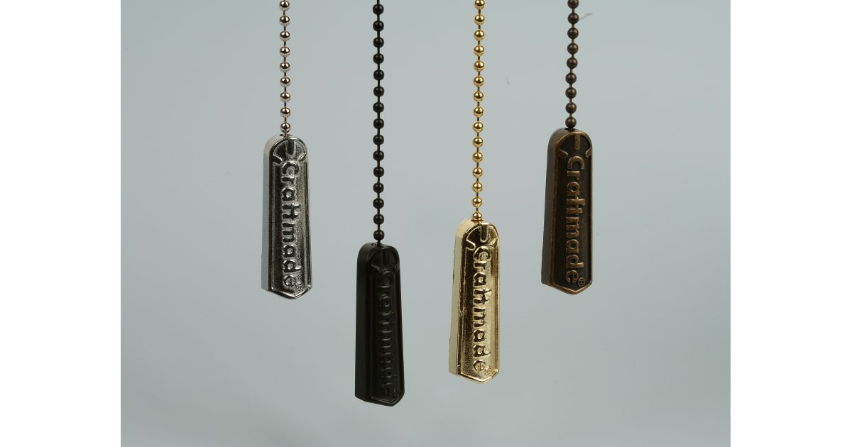 Craftmade RP-14CFB Craftmade Logo Pull Chain for Craftmade Ceiling Fans ...