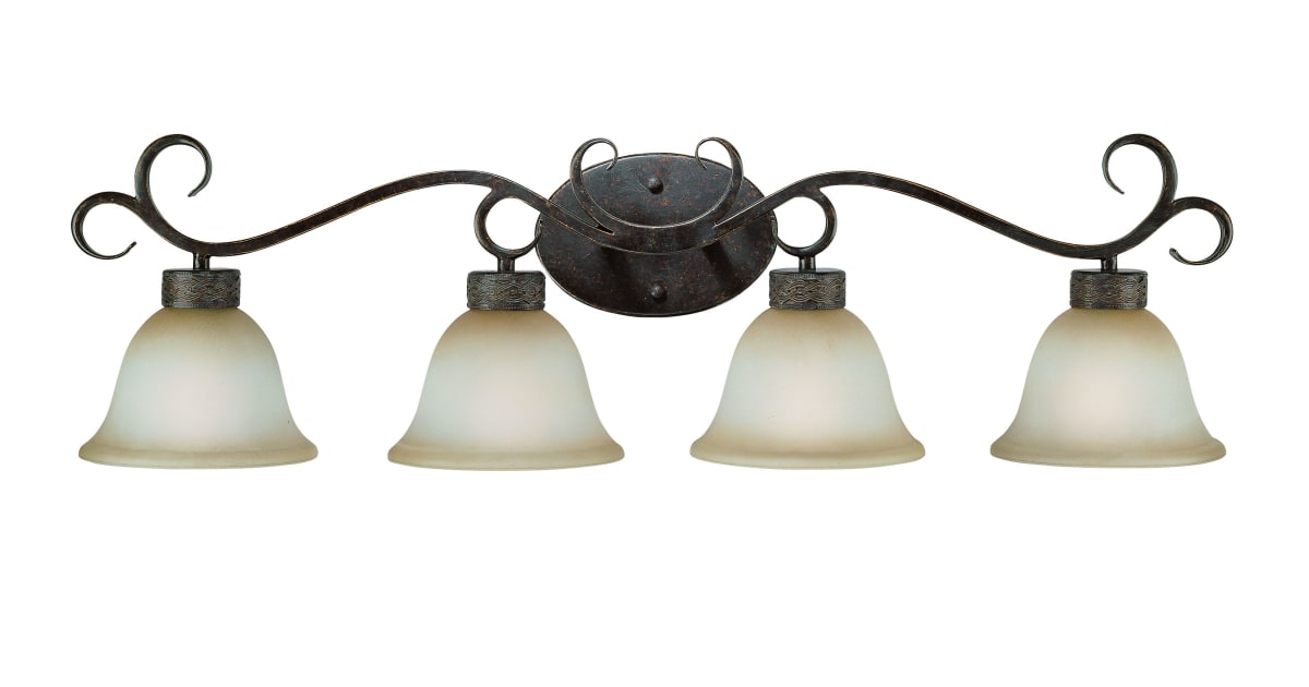 Craftmade 23604-BA Brookshire Manor 4 Light Bathroom Vanity Light - 36. ...