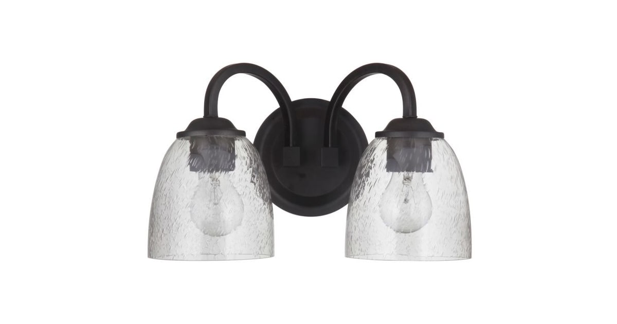 Craftmade 49902-ESP Serene 2 Light 14" Wide Bathroom Vanity Light with ...