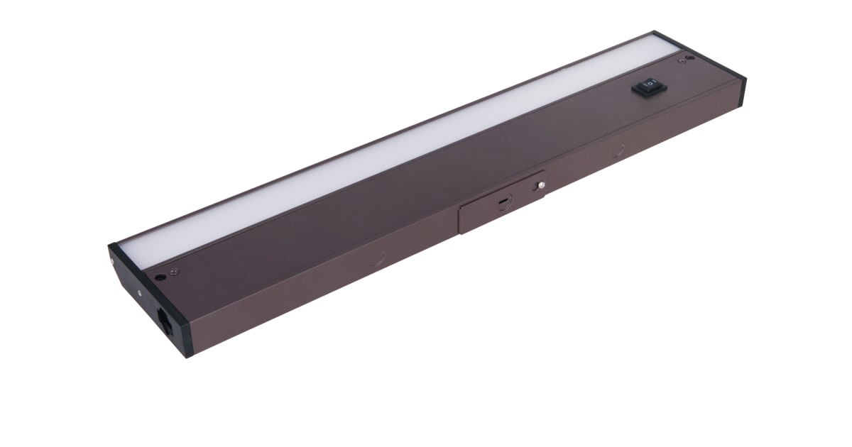 Craftmade CUC1018-BZ-LED 18" Long Under Cabinet Light Bar - 9 W, 600 ...
