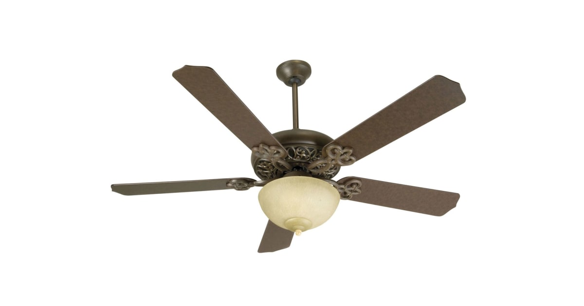 Craftmade K10617 Cecilia Unipack 52" 5 Blade Indoor Ceiling Fan ...