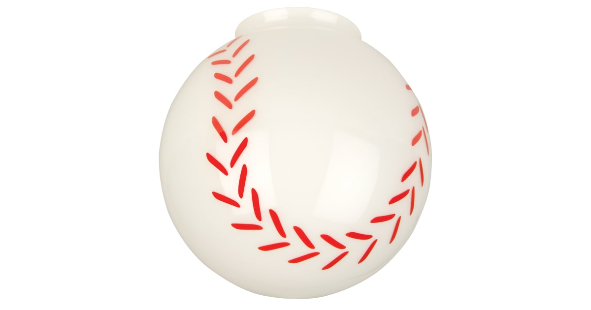 Craftmade 405 Baseball Glass Shade for Ceiling Fan Light Kit | Ferguson ...