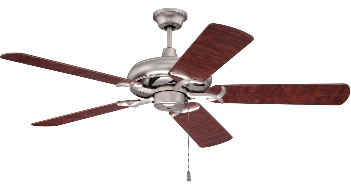 Craftmade CI52BN Civic 44" or 52" 5 Blade Ceiling Fan - Blade Selection ...