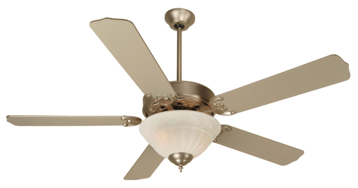 Craftmade K10299 CS Unipack Indoor Ceiling Fan with Five 52" Contractor ...