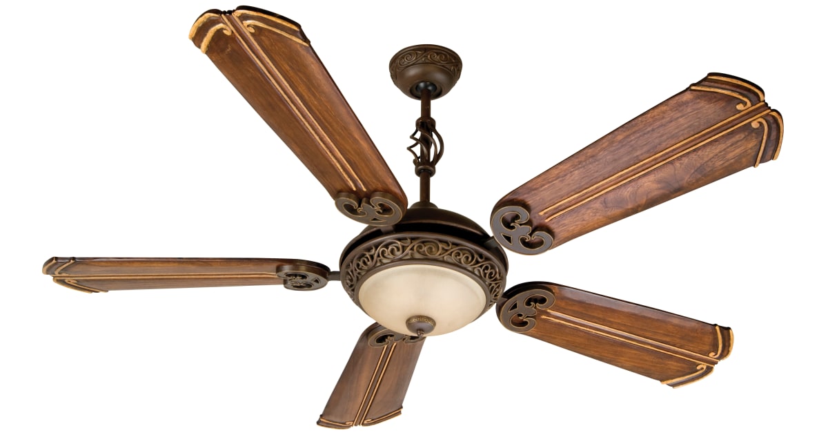 Craftmade K10604 Artistry Indoor Ceiling Fan with Five 56" Custom ...