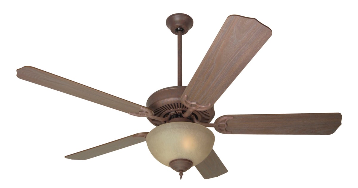 Craftmade K10627 CD Unipack Indoor Ceiling Fan with Five 52" Contractor ...