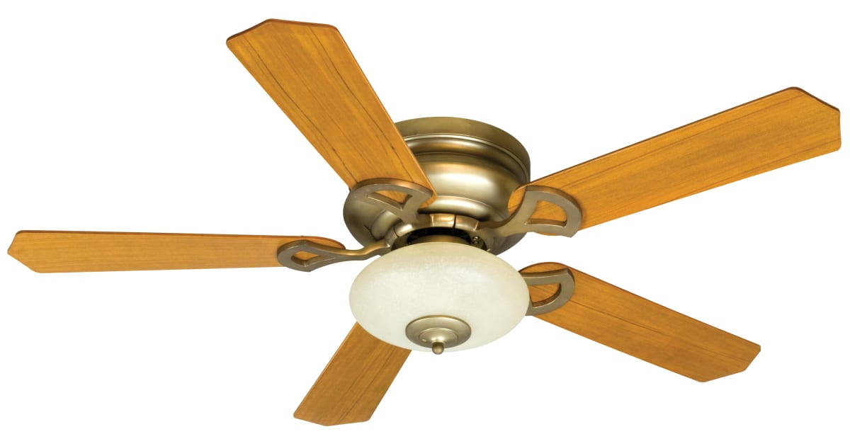 Craftmade K10695 Grayson Indoor Ceiling Fan with Five 52" Contractor's ...