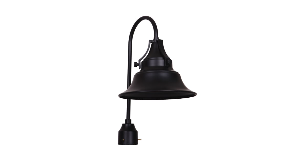 Craftmade Z4415-MN Union Gooseneck Post Light | Ferguson Home