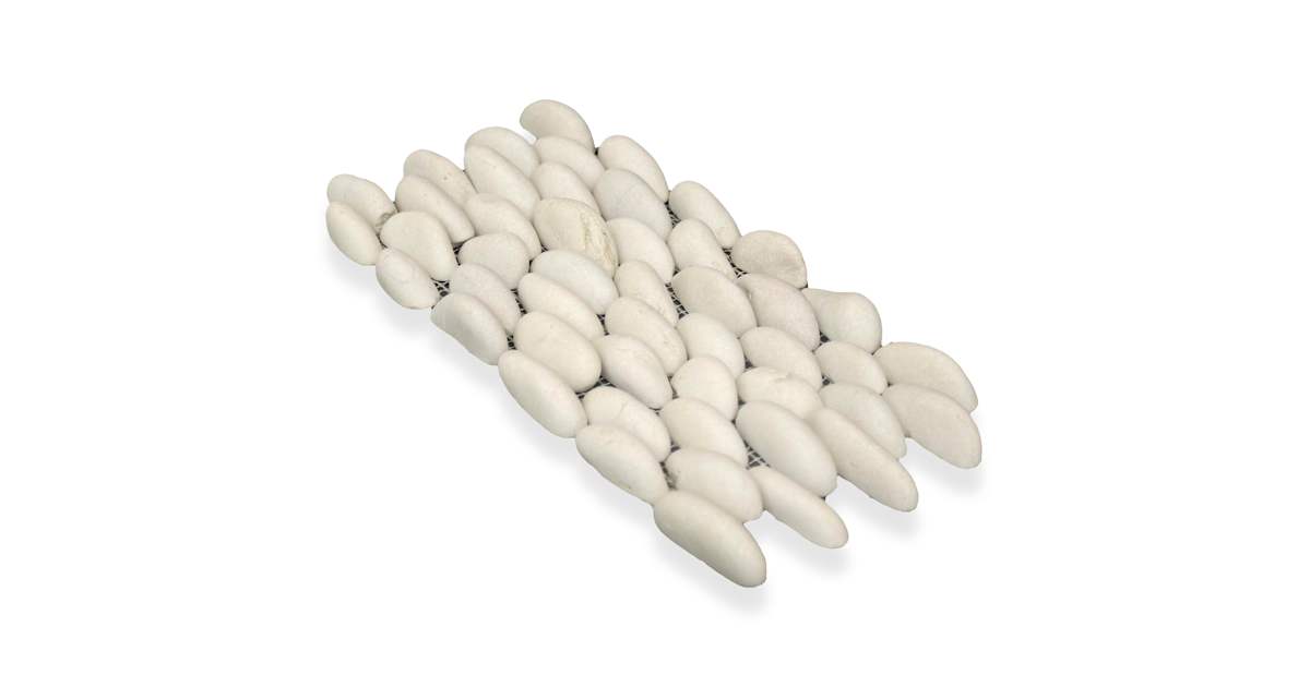 Cruz Bay Studio V1PW1 Stacked Pebble - 6" x 12" Pebble and Rock Floor ...