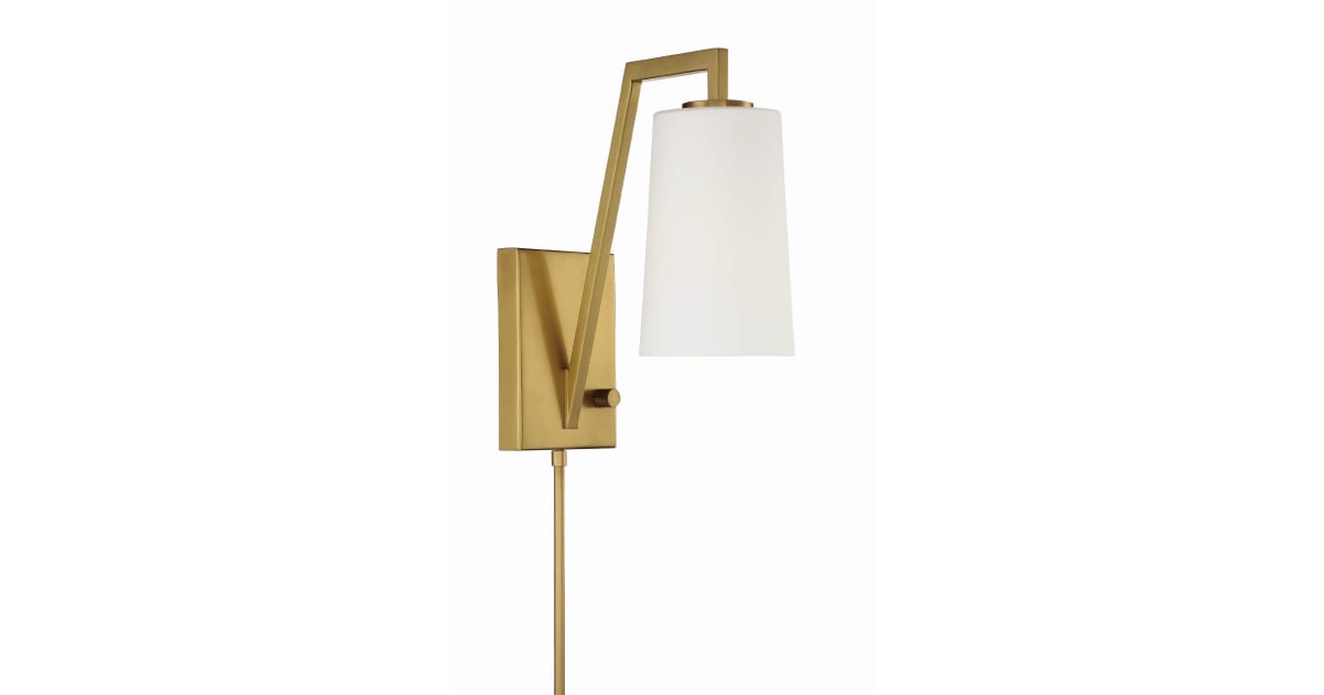 Crystorama Lighting Group AVO-B4201-AG Avon 12" Tall Wall Sconce ...