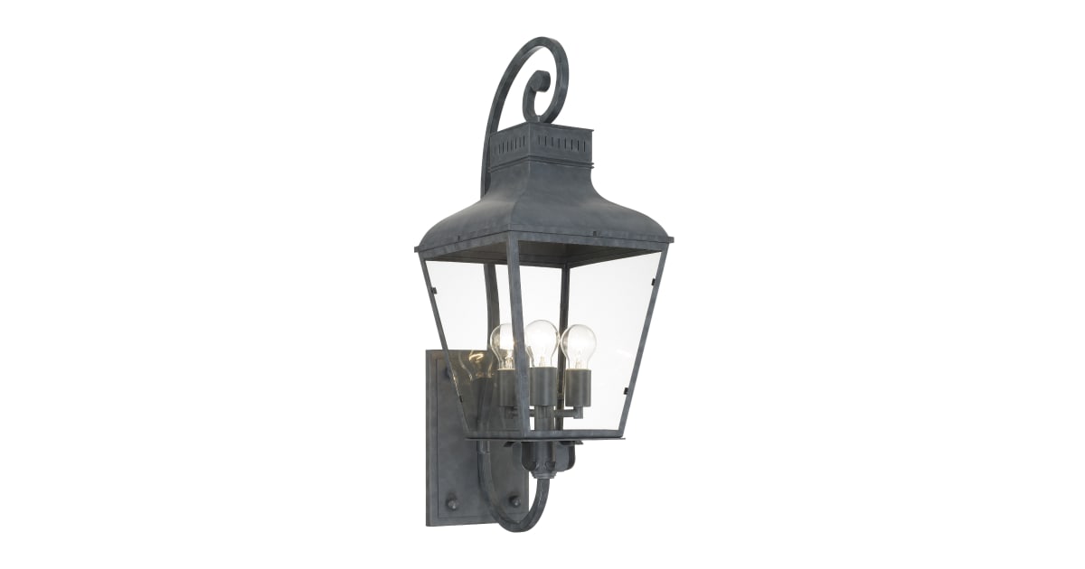 Crystorama Lighting Group DUM-9803-GE Dumont 3 Light 32" Tall Wall ...