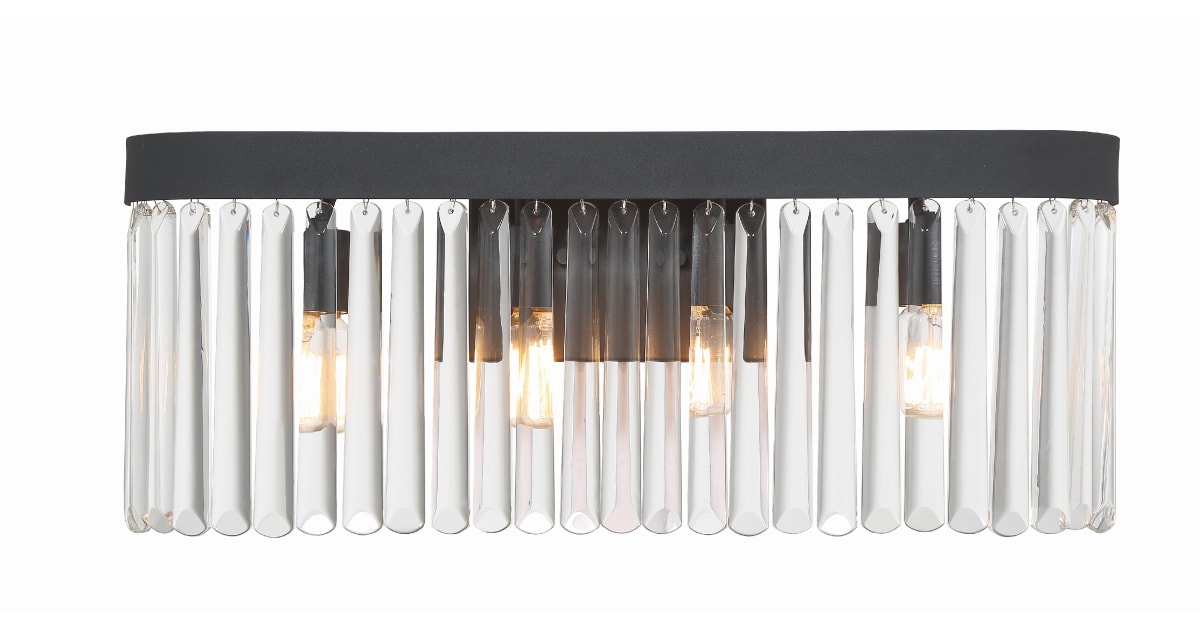 Crystorama Lighting Group EMO-5403-BF Emory 24" Wide Vanity Light ...