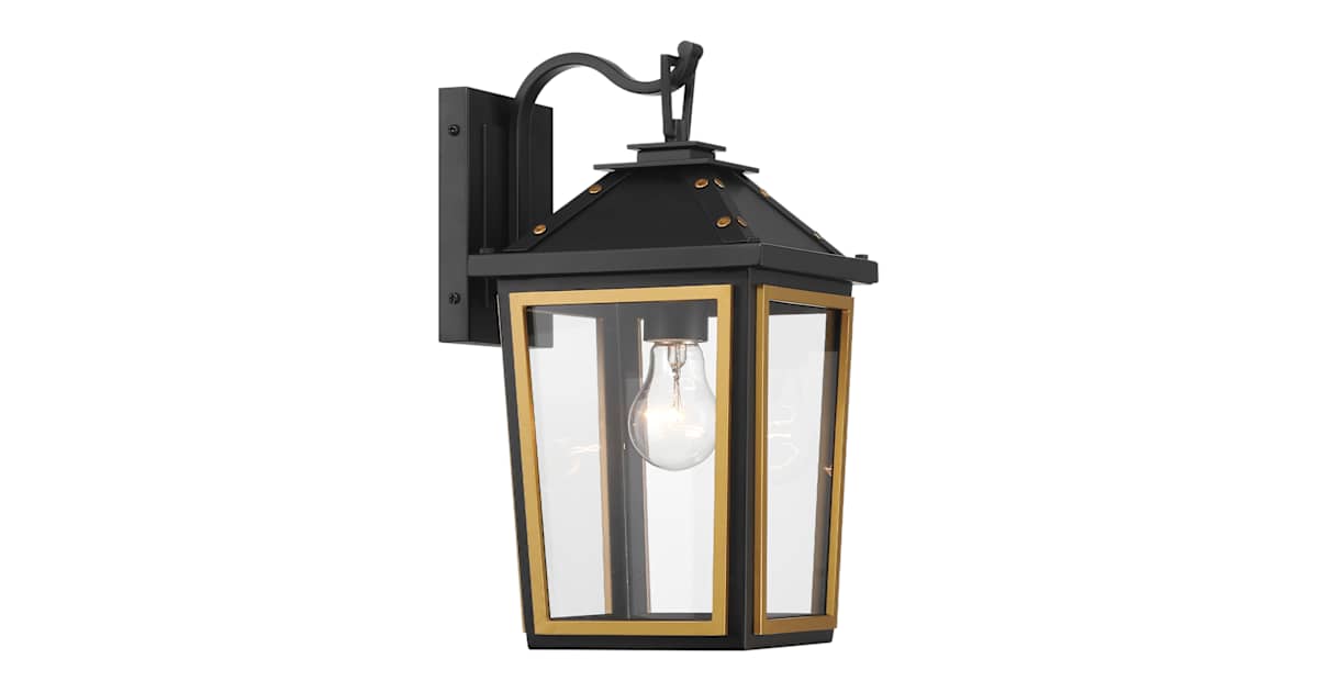 Crystorama Lighting Group HAW-601-MK-TG Hawkins 14" Tall Outdoor Wall ...