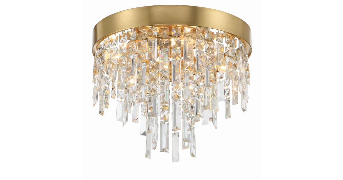 Crystorama Lighting Group WIN-213-GA-CL-MWP Winfield 4 Light 16" Wide ...