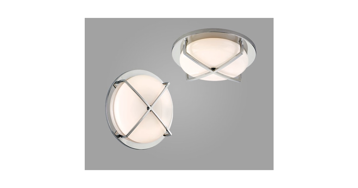 CSL Lighting SS1045B-CH Contemporary / Modern Single Light Dual Mount ...
