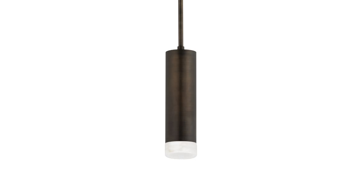 CSL Lighting LX3ST-27-DB-ALA Luxe 3" Wide 2700K LED Mini Pendant with ...