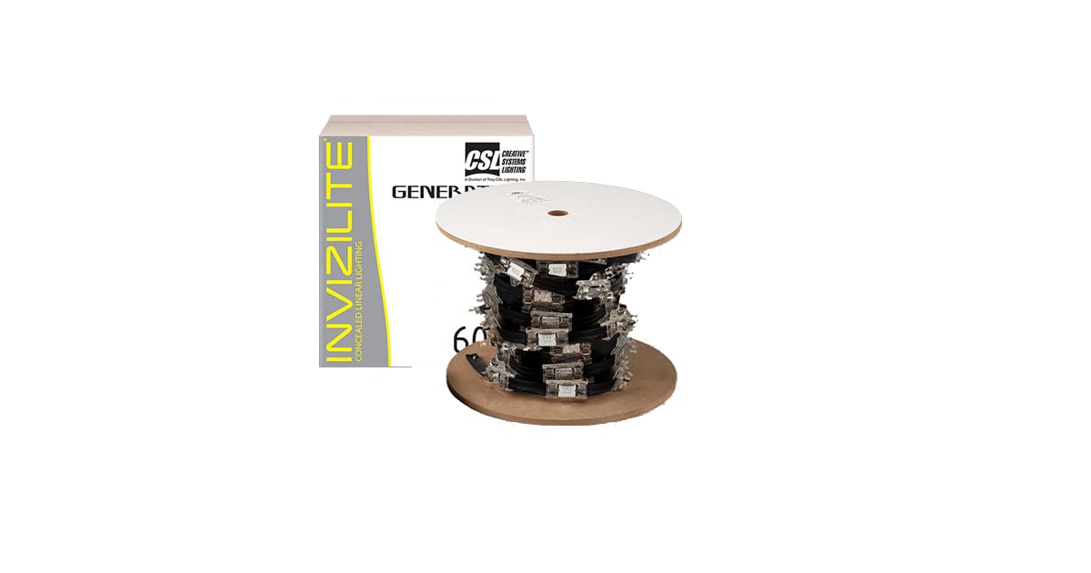 CSL Lighting INV60-3BK Pre-Assembled 60 Foot Concealed Lighting Kit ...