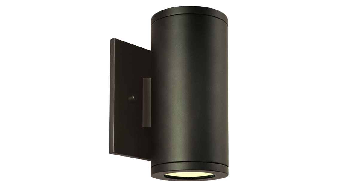 CSL Lighting SS1020A-BZ Silo 2 Light ADA Compliant Outdoor Wall Sconce ...