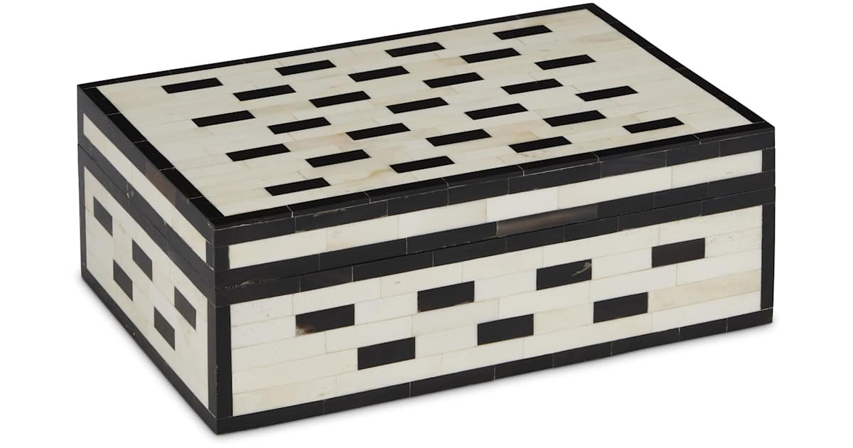 Currey and Company 1200-0646 11" Wide Decorative Box | Ferguson Home