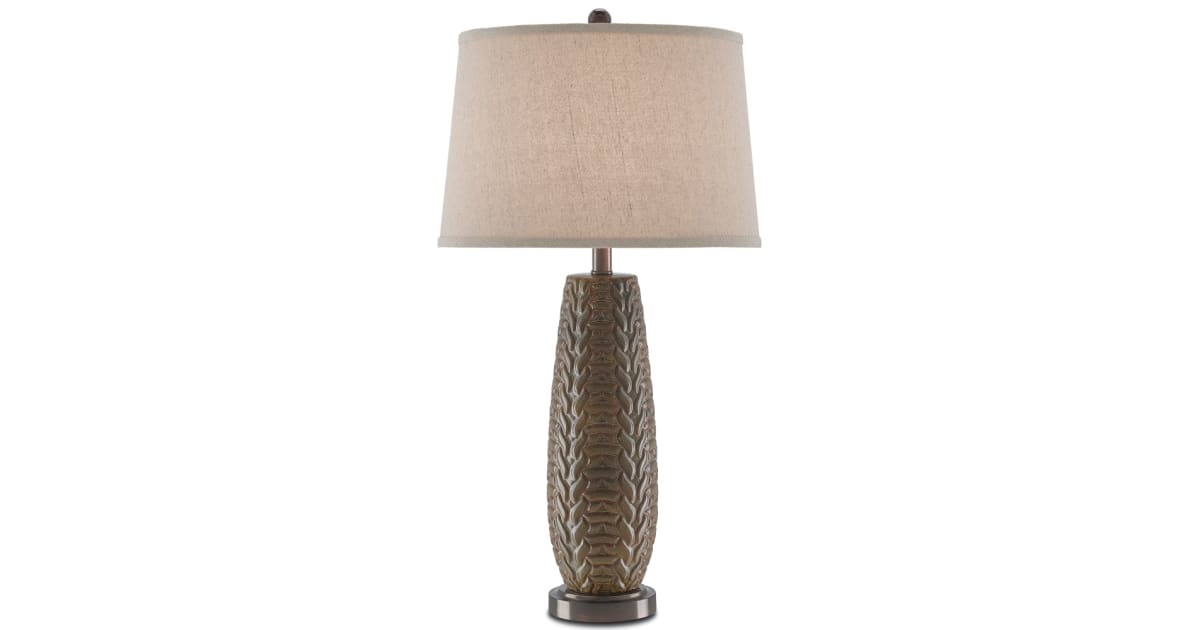 Currey and Company 6000-0095 Moses Single Light 31" Tall Buffet Style ...