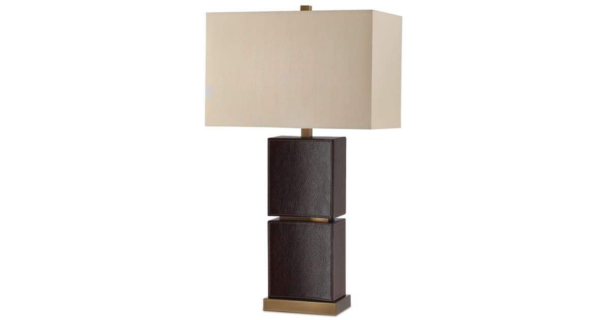 Currey and Company 6000-0100 Pelle Single Light 32" Tall Buffet Style ...