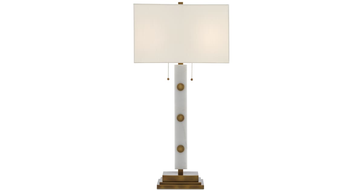 Currey and Company 6000-0307 Khalil 2 Light 36" Tall Buffet Table Lamp ...