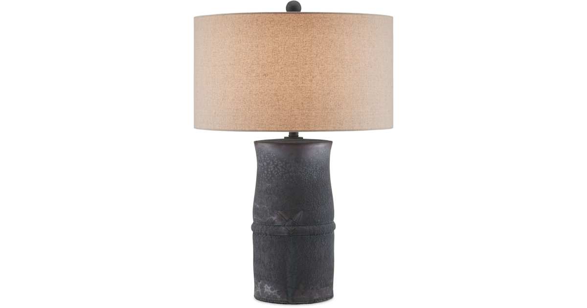 Currey and Company 6000-0779 Croft 30" Tall Accent Table Lamp ...