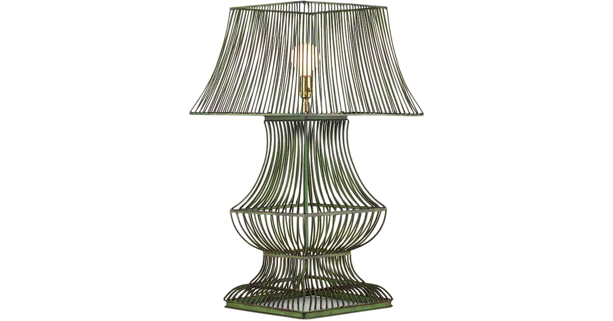 Currey and Company 6000-1062 Tuteurs 34" Tall Novelty Table Lamp ...